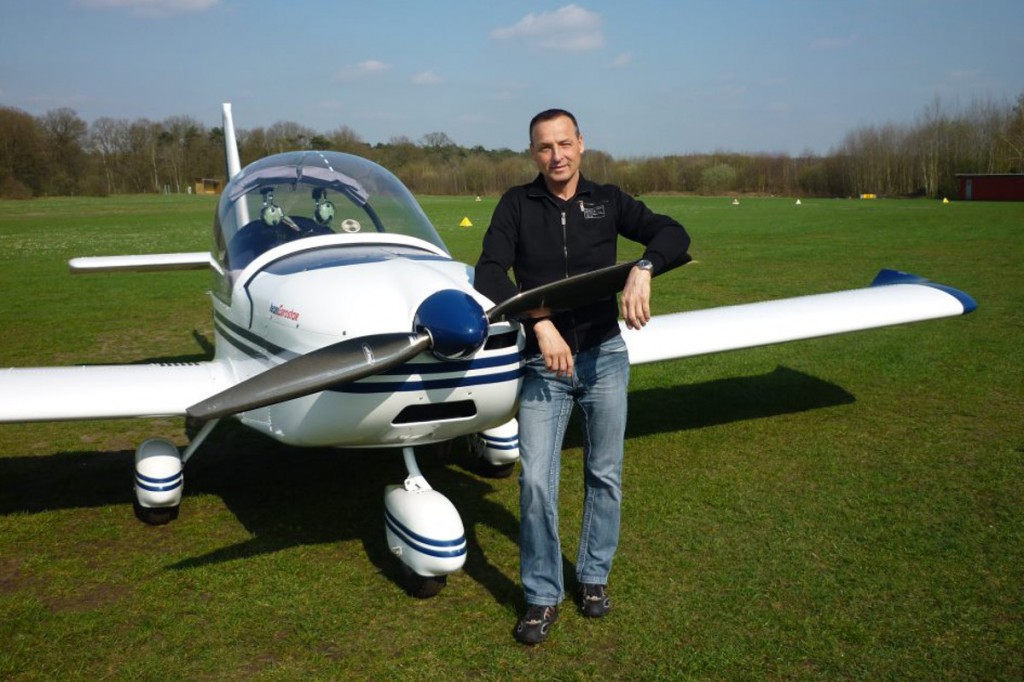 Team der Flugschule – Flugplatz Rheine-Eschendorf